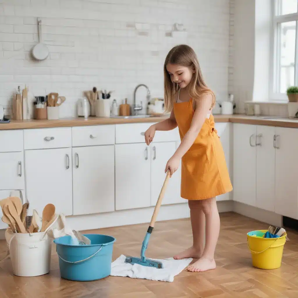 Making Chores Fun for the Whole Family - Adam Cleaning
